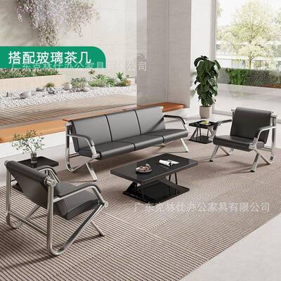 椅办公沙等候椅三发人椅位医院候诊公共椅连排椅不KLS-PAYS锈钢办