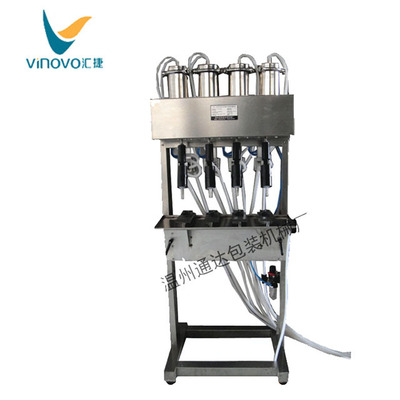 DF4-2A 液体灌装机洗手液酒精液体灌装精准全自动罐装机节能