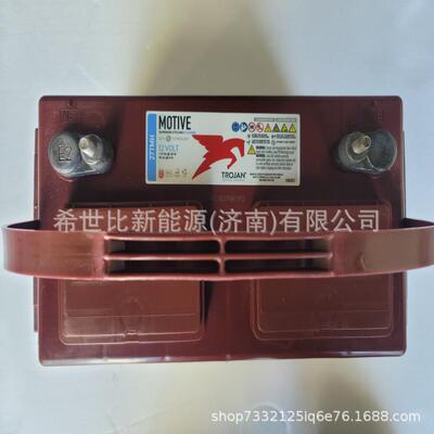 美国TROJAN邱健蓄电池27TMH洗地机堆高车12V115AH巡逻车观光车