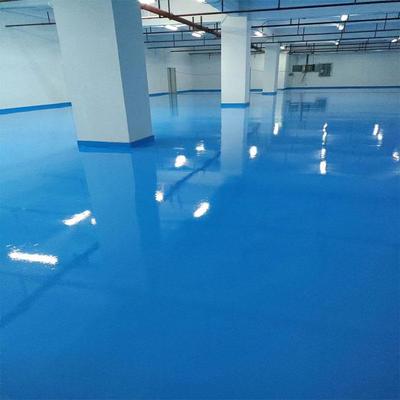 施环氧地坪漆车场仓库耐磨防滑地板ZCJ油性亮光间车工耐磨防停滑