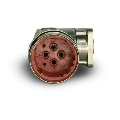 TE茵特康M40-6芯动力-L型弯座航空插头intercontec连接器CEDE270