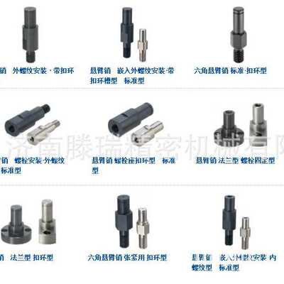 悬臂销/铰链销，FXCC  FXNCC PFXCC  PFXNCC SFXCC  SFXNCC