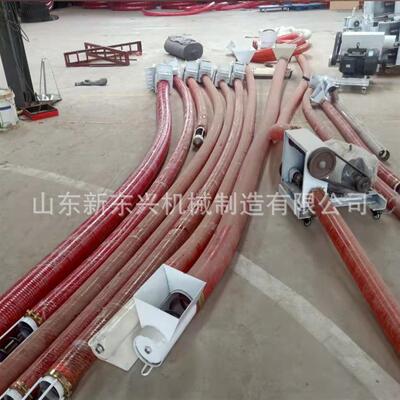 中驱双管粮机头米 车载抽家用软管绞龙双吸粮机 玉小KGG麦吸粮器