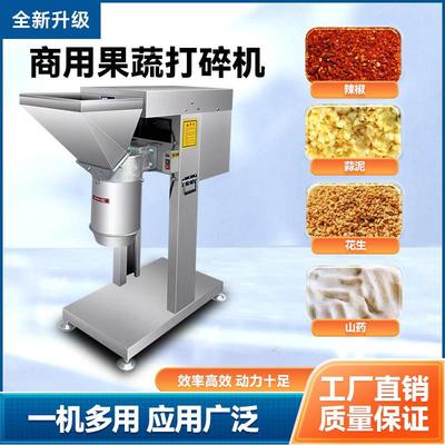 果蔬打碎机商用万能打碎机自动生姜蒜瓣干果打碎机多功能土豆泥机