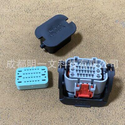 秒发MPS02-BSFA032S母插头AMPHENOL汽车连接器32P全新原装黑色