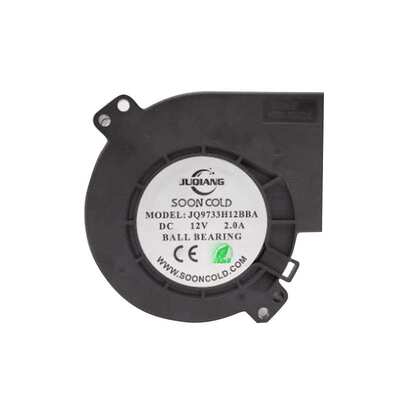 厂家直销滚珠DC轴流防水风机JQ9733BY鼓风机散热风扇塑胶漩涡风机