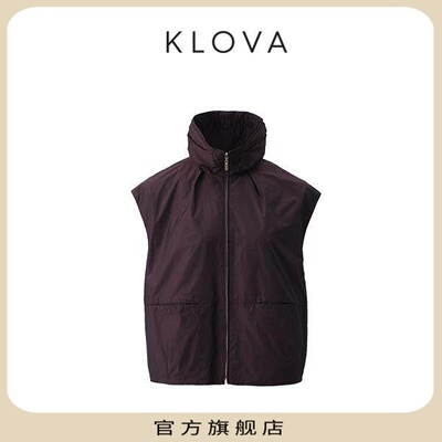 【KLOVA】春秋波尔多红马夹JW5190(UN)