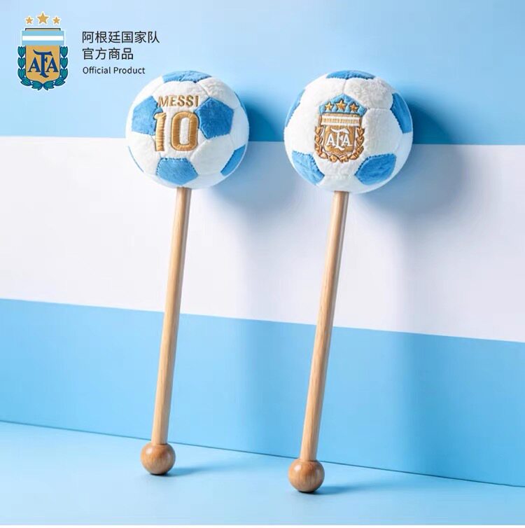【官方正品】阿根廷国家队|世界杯足球印号敲背锤放松舒压按摩棒