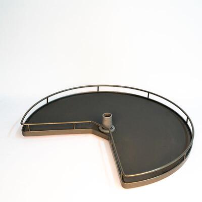 橱转双角583拉篮厨房270度篮不锈钢旋转层置物架子小转怪物拉转柜