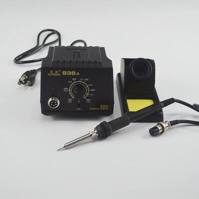 原装GORDAK高迪936A防静电恒温焊台调温电铬铁60W焊接电焊台