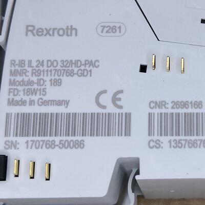 R911170768R-IBIL24DO32/HD-PAC#Rexroth//力士乐