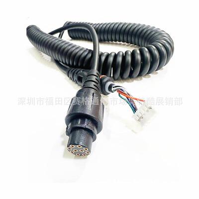 MD780MD650RD980RD620车台话筒咪线SM19A1带按键咪话咪线配件