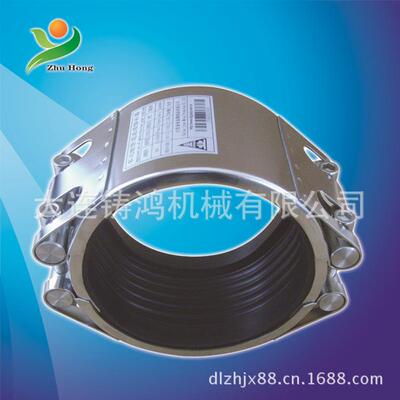 铸不锈钢哈夫节双卡管道快速堵漏器RCD