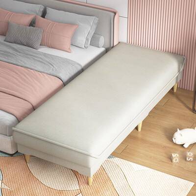 布躺人艺沙床单发床加宽拼接床边型KMB大人可睡拼床陪护贵妃榻椅