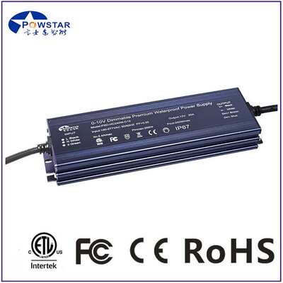 供应DALI调光200W超薄防水恒压开关电源12V24V36V48V