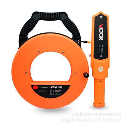胜利VC508/VC508A管道测堵仪无线电测堵器 塑钢PVC穿线管堵塞定位