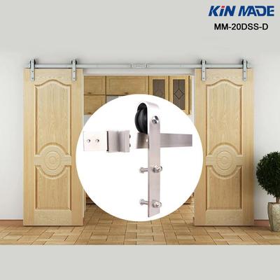 MM-20DSS轨道移门室内门厨房门木门美式滑轮吊轨不锈钢五金配件