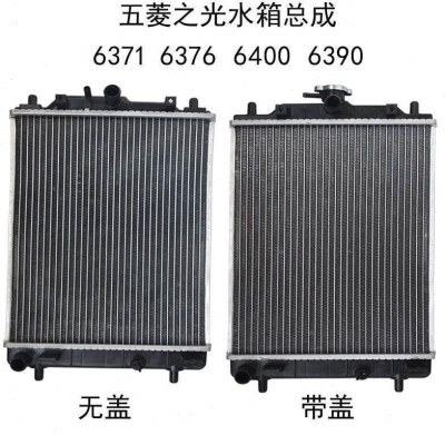 适用五菱之光水箱6376NF6388/89散热器6390 6400杨光水箱总成包邮
