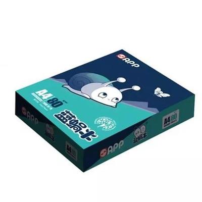 APP蓝蜗牛A470g80g复印纸打印纸500张/包5包/箱