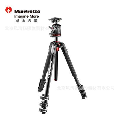 曼富图（Manfrotto）MK190XPRO4-BHQ2铝合金四节三脚架云台套装