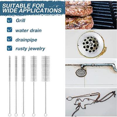 20PCS吸管清洗刷试管清洗刷儿童清洁刷奶嘴刷杯刷