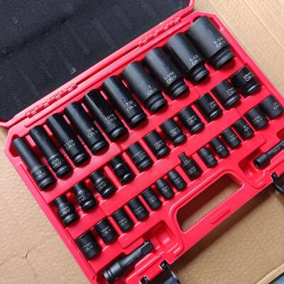 KT3/8系列50pc48件气动套筒全套套装DT长短套筒组风动套筒37PCS