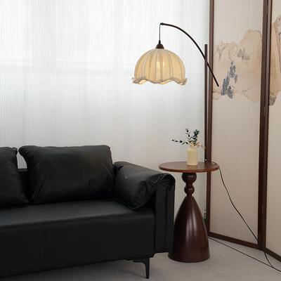 氛中古风落地灯客厅柜沙发旁边几围灯美复古式风卧室床87363头置