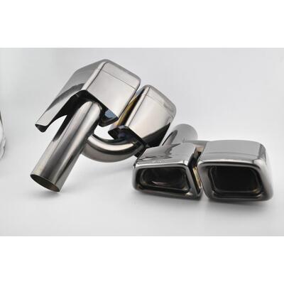 专用于奔驰W212E200E260E300LS63改E63尾喉尾咀奔驰四出尾嘴