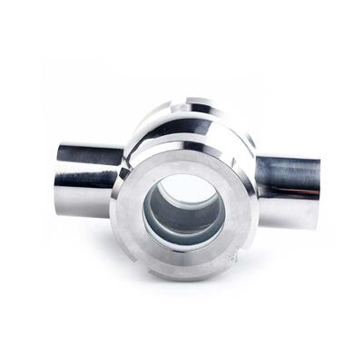 温73330祥4不钢卫生球锈形四通级视镜管道视镜直通球型观察视盅31