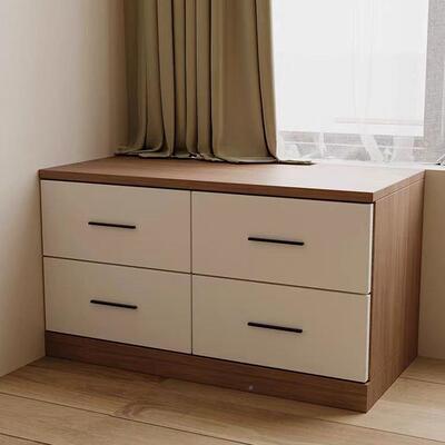 木飘窗实柜抽屉斗柜矮柜地LLF柜收纳柜储窗物柜子可坐榻榻米台柜