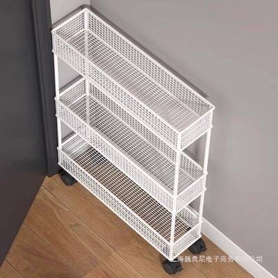 缝置物架收纳夹柜窄柜缝狭落47075地窄缝缝隙门后极窄室超薄浴靠