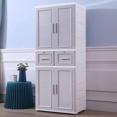 欧物式儿童收纳柜家用加TB-62239厚塑料抽屉式储柜衣物橱婴理儿衣