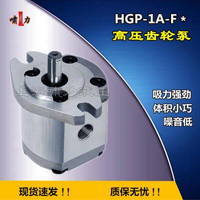 上海啸力液压齿轮泵HGP-1A-F2R小流量齿轮泵HGP-1A-F4R