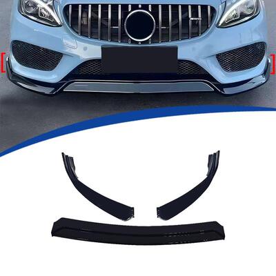 适用于2019-2021款W205前铲前唇C级前铲3段式