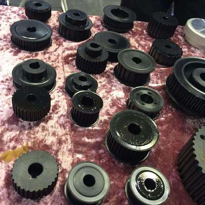 ZFA211-3700-2 16T同步带轮结合件 纺织机械配件郑纺机配件