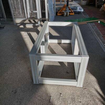 4080铝材框架工业铝合金型材4080框架工作台设备支架门框