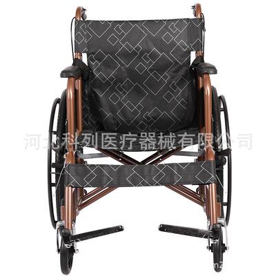 科列轮椅折叠轻便老人代步车老年人残疾人便携轮椅手推车承重大
