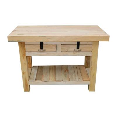 钳工工台重型木工作台木办公制桌操作台TBW桌实五木金模具