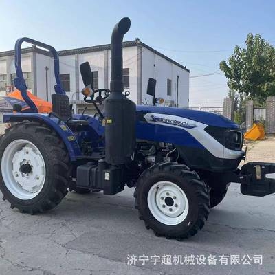 7方东红雷沃M704高配大桥拖拉机出口型54四驱四田缸旋耕犁919拖拉