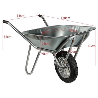 农用小车单轮货HZH车推独沙泥土建筑肥料工轮地花园垃推圾手推车