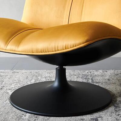 设计师b玻ater奢APD极简休x闲客厅创意轻现代单人璃钢旋转鸭嘴沙