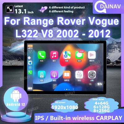 适用于路虎VogueL322V813.1寸改装中控导航高清智能大屏