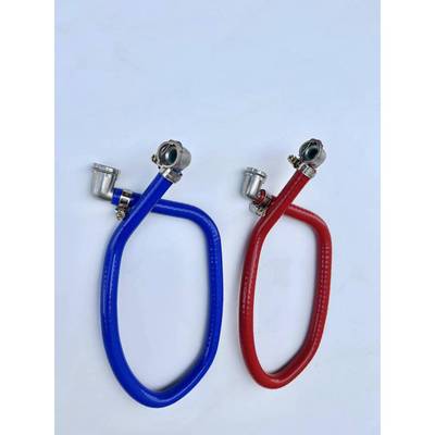 适配宝马3系F30F35水箱副水壶小水管320I330I回水管B48不锈钢接头