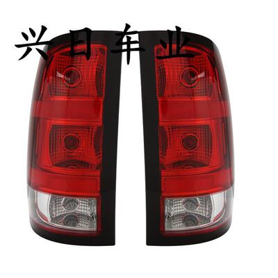 适用于07-13GMCSierra尾灯黑边皮卡后尾灯总成