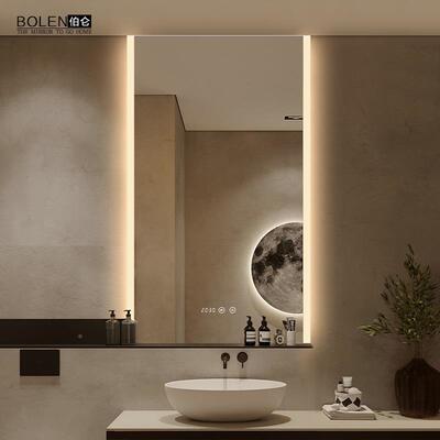 NOJI1智间能顶浴室镜通挂墙式卫生间洗手玻璃长子梳妆台LE镜D灯