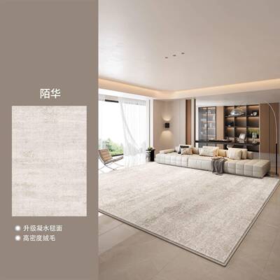 分销擦地防毯客厅耐脏几sjr13120免洗可水晶绒轻奢水防污免打理茶