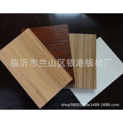 临沂直销如1220*2440*18mm杨桉芯实木多层板免漆生态板