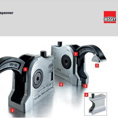 德国BESSEY夹具机床夹具手持式夹具贝西大力钳单手夹德国进口