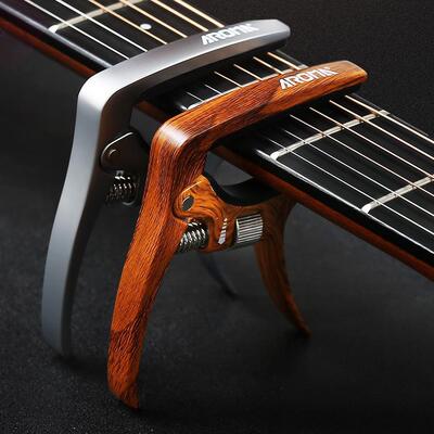 AROMAAC-30吉他变调夹用于原声吉他和电吉他压力张力可调节