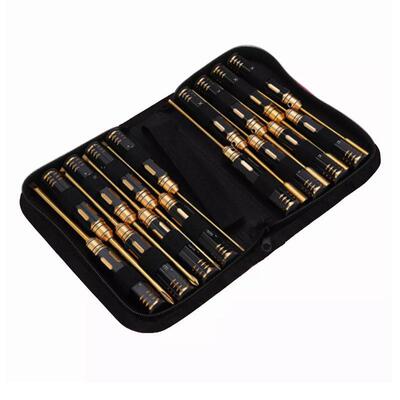 16件套RC模型螺丝刀装工具内六角套套筒字十字一螺丝刀IHZ套装